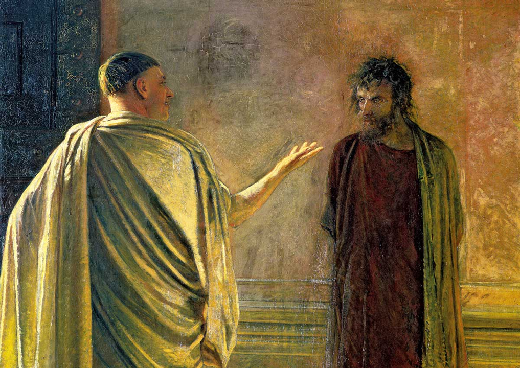 ‘What is truth?’ Pilate’s enduring question – Grace + Truth